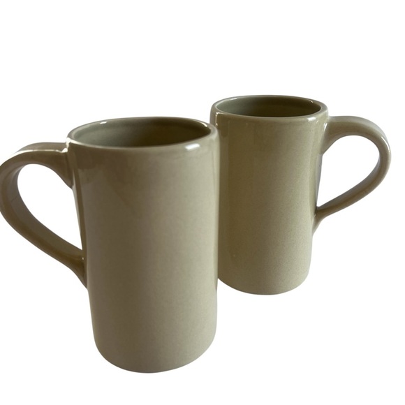 Pottery Barn | Dining | Pottery Barn Studio By Barbara Eigen Latte Mugs Set Of Two | Poshmark